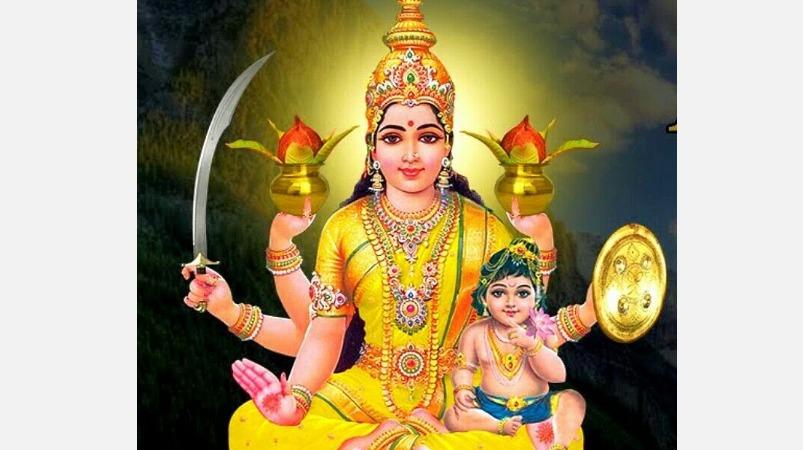 புத்திர தோஷம் நீக்குவாள் ஸ்ரீசந்தானலட்சுமி! | santhana lakshmi ...