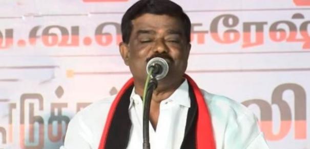 ஆளுநரை தரக்குறைவாகப் பேசிய விவகாரம் - திமுக பேச்சாளர் சிவாஜி ...